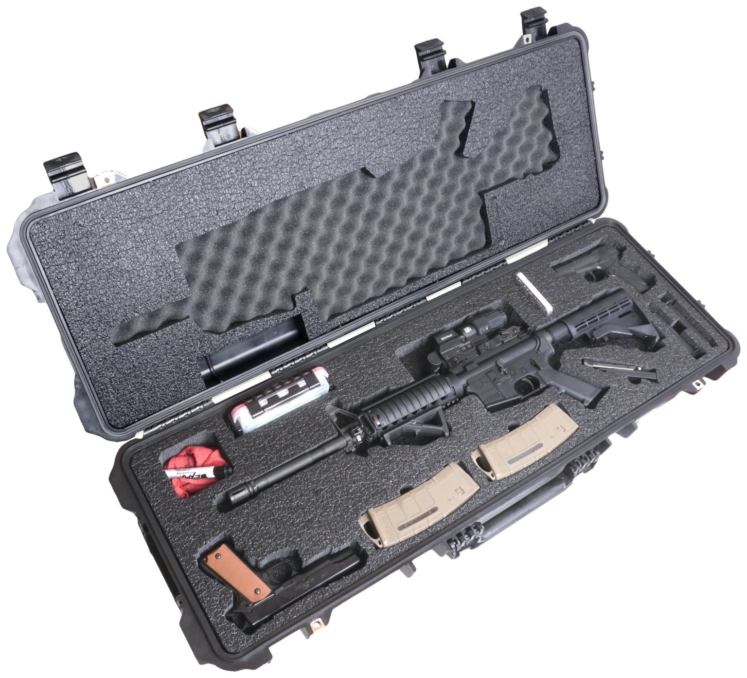 Case Club AR15 Waterproof Hard Cases | Hold a Single or Multiple Rifles