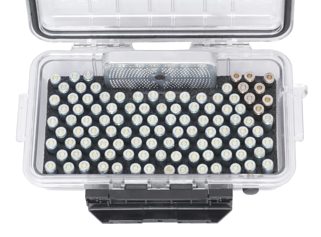 Case Club (qty 204) 9mm Ammo Long Term Waterproof Storage Case
