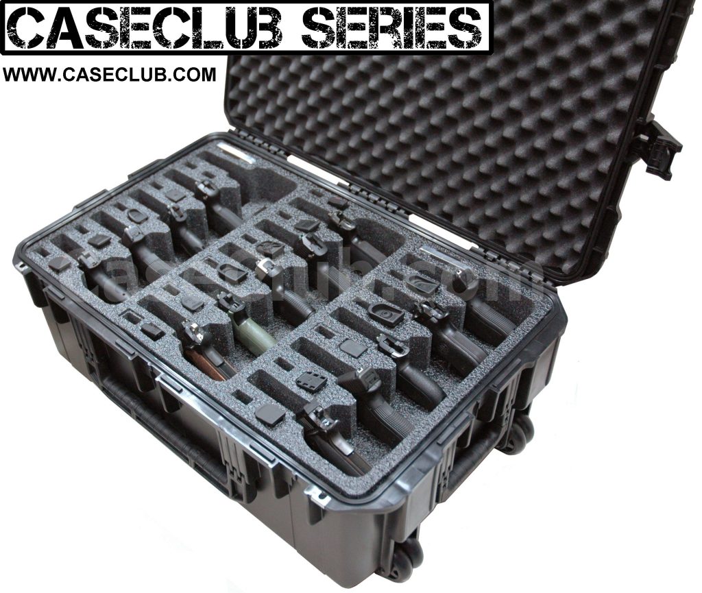 Case Club 15 Pistol Waterproof Case with Silica Gel & Heavy-Duty Foam