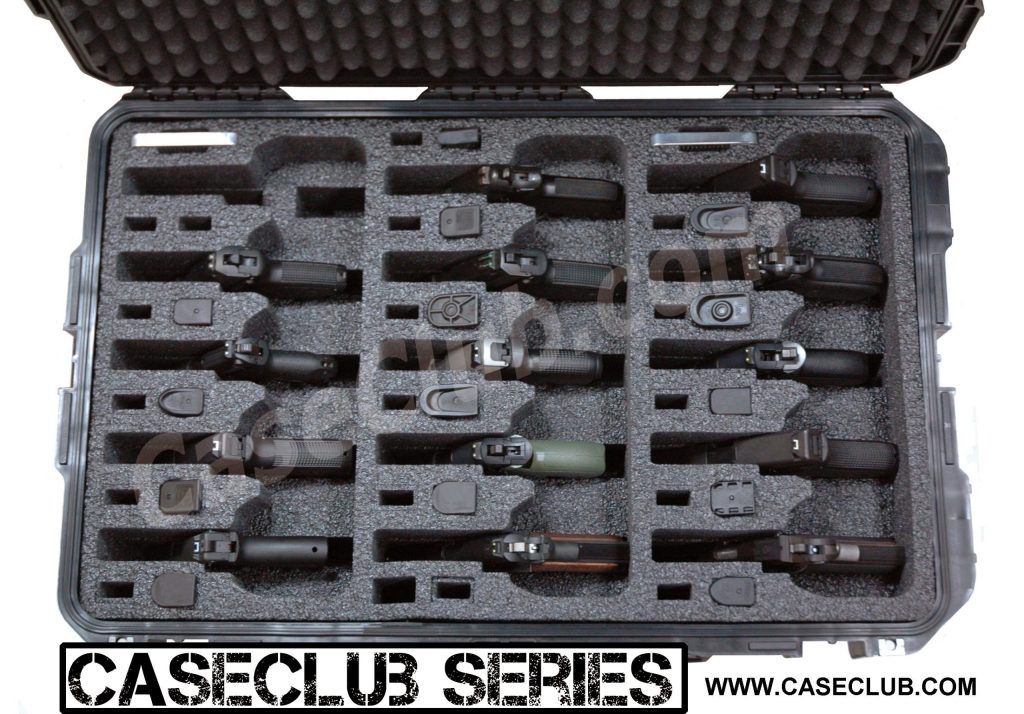 Case Club 15 Pistol Waterproof Case with Silica Gel & Heavy-Duty Foam