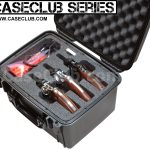 Case Club 3 Revolver Waterproof Case with Silica Gel & Heavy-Duty Foam
