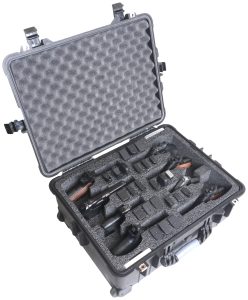 Case Club 24 Pistol Waterproof Case with Silica Gel & Heavy-Duty Foam