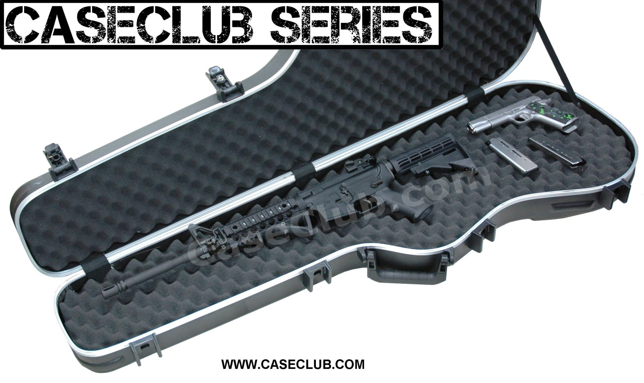 Case Club Discreet Universal Rifle Case Made From a Guitar Shell