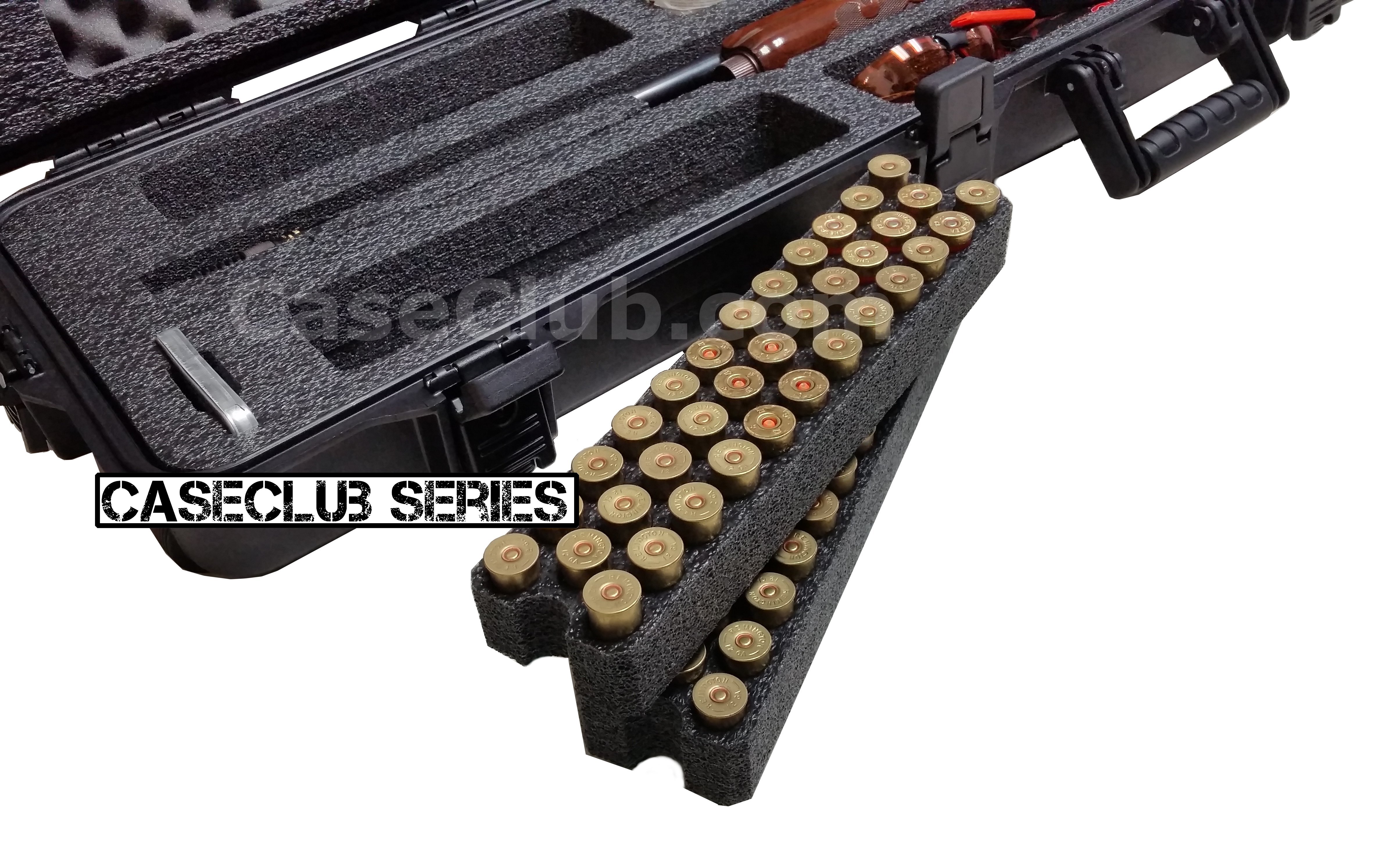 Case Club Waterproof Sporting Shotgun Case with Silica Gel & Accessory Box
