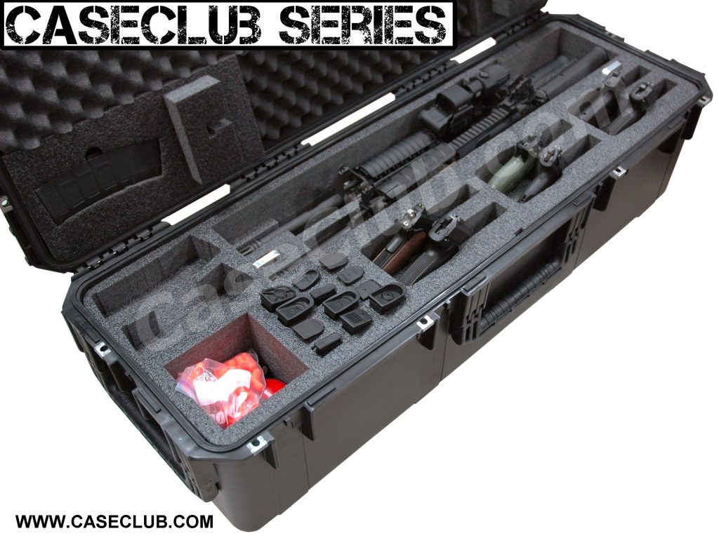 2 AR15 Rifle & 6 pistol Case - Case Club