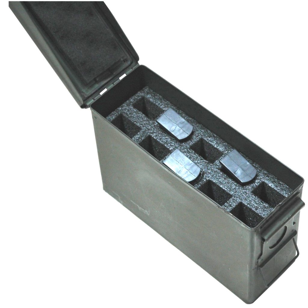 Shotgun Shell 50 Cal Ammo Can Foam - Case Club