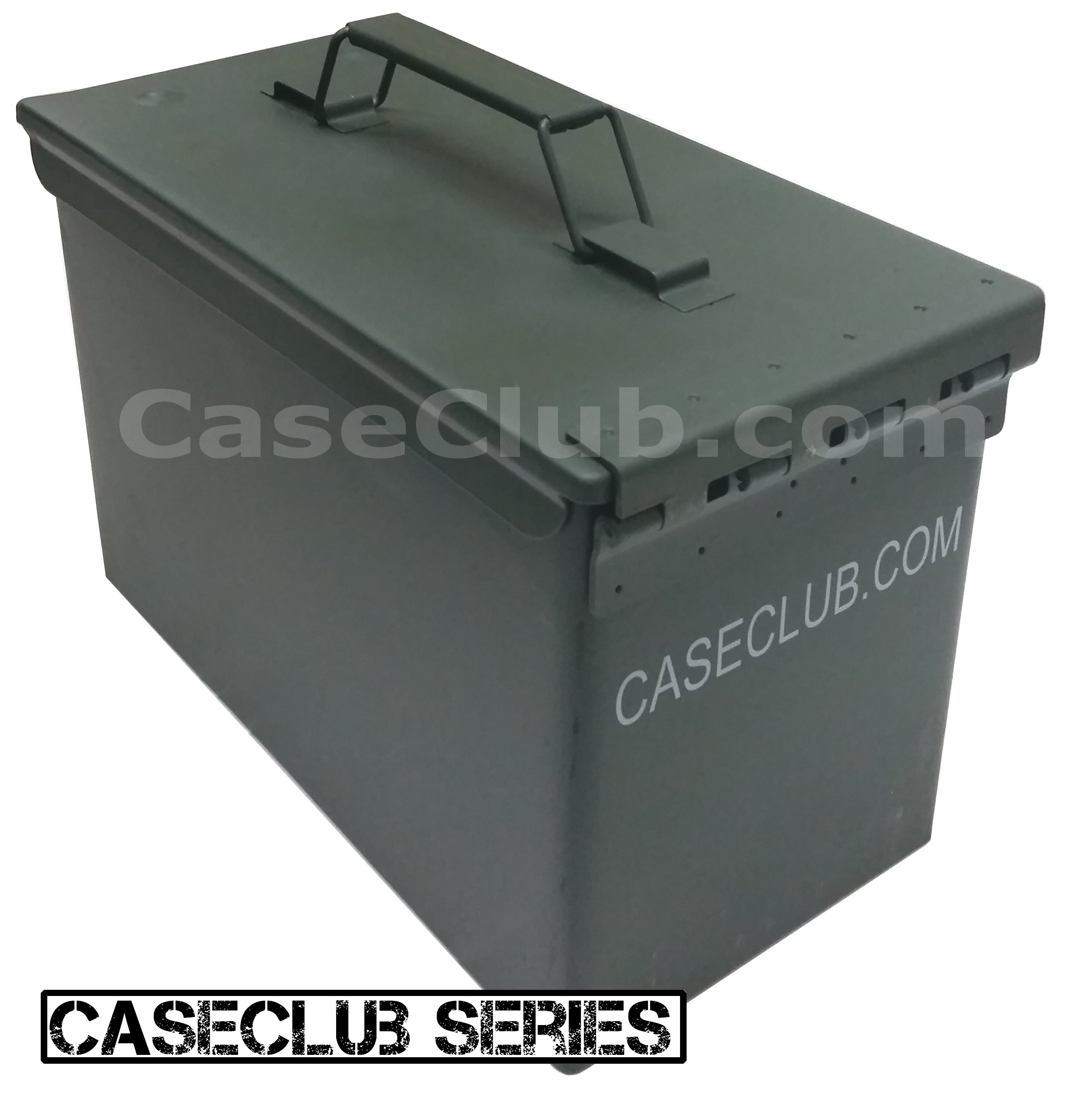 50 Cal Ammo Can With Locking Hardware - Case Club Cases