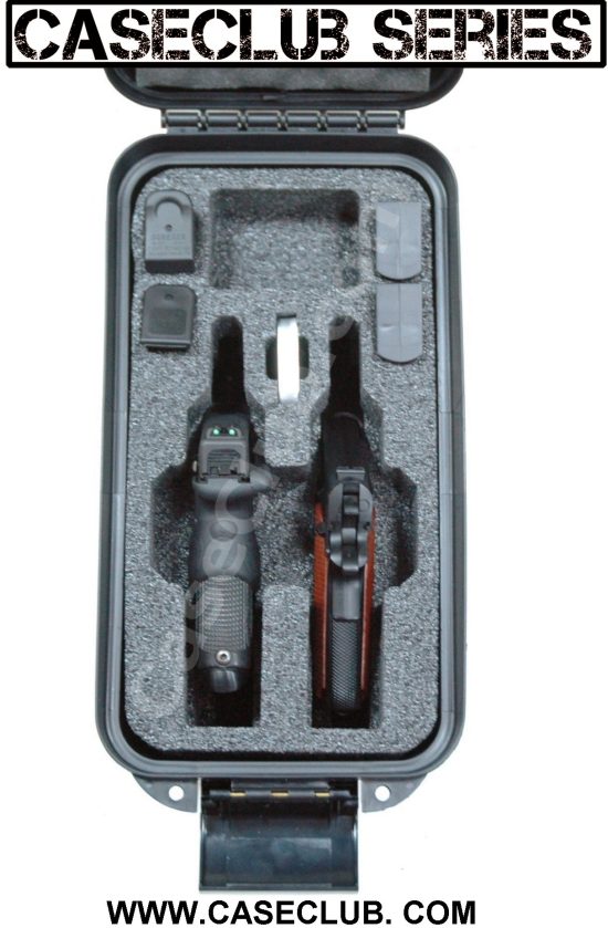 Top Loading 2 Pistol Case - Case Club