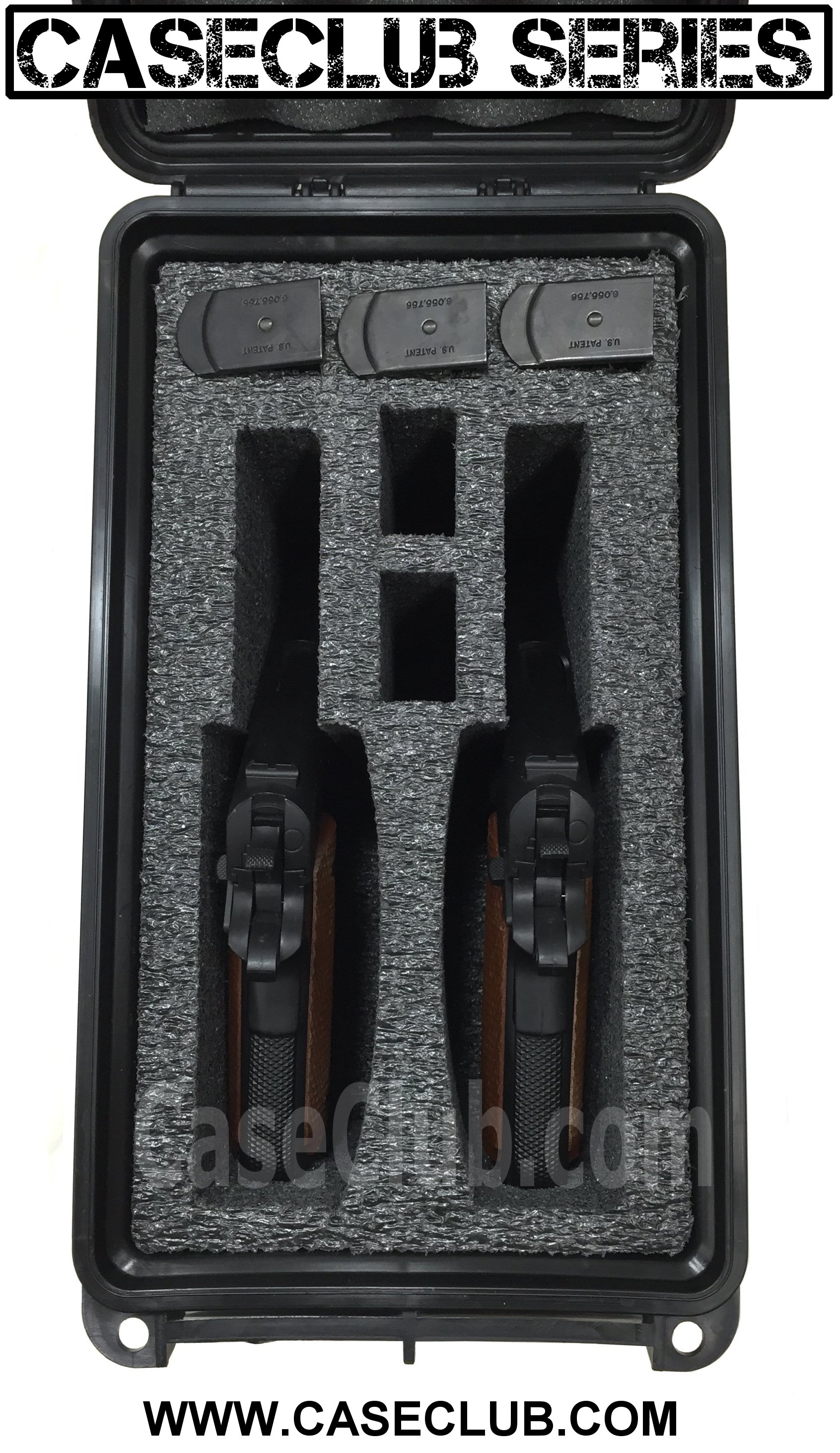 2 Pistol MTM 50 Cal Ammo Can Foam - Ammo Cans - Case Club