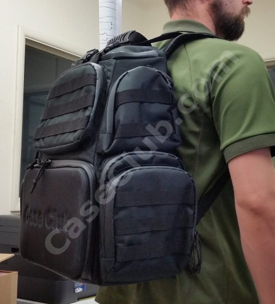 Case Club Tactical 4-Pistol Backpack with Molle Straps & Rainfly (Gen 2)