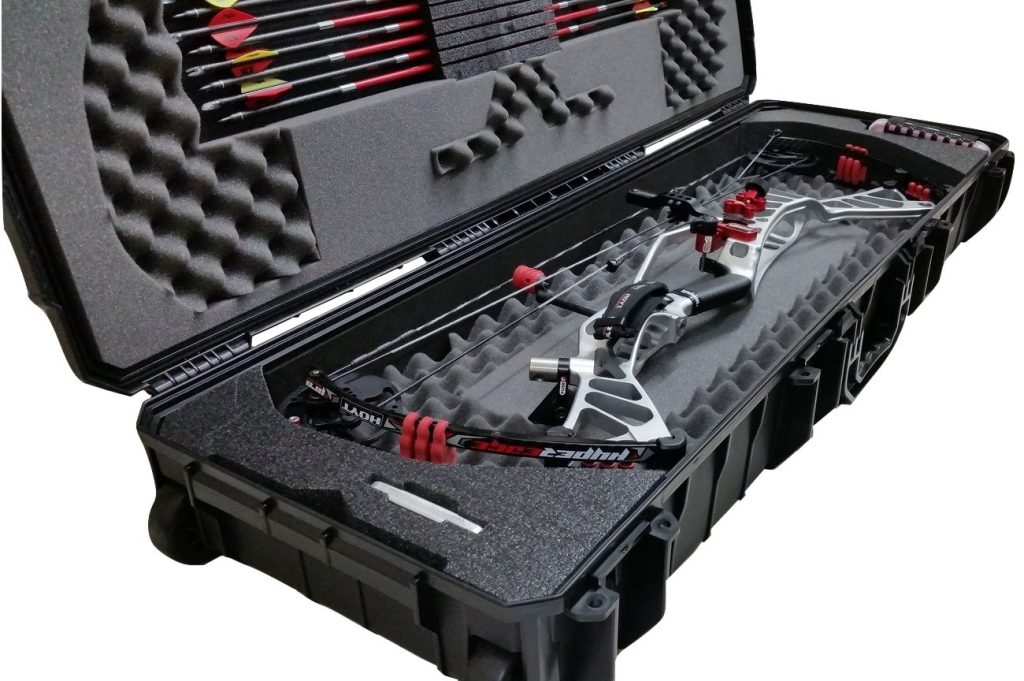 Case Club Waterproof Parallel Limb Bow Case with Accessory Box & Arrow ...