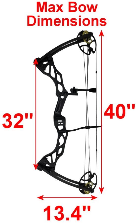 Case Club Waterproof Parallel Limb Bow Case with Accessory Box & Arrow ...