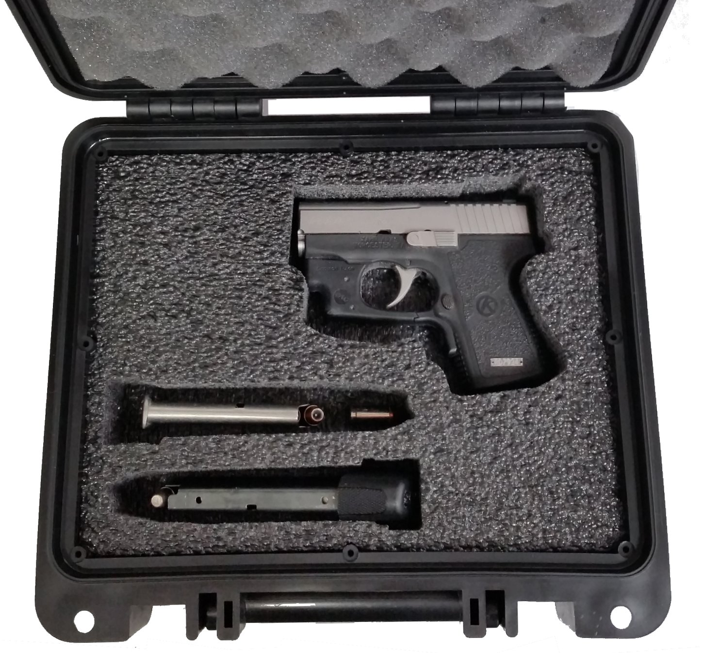 Case Club Waterproof 1 Pistol Case with Pre-Cut Pistol Foam Template