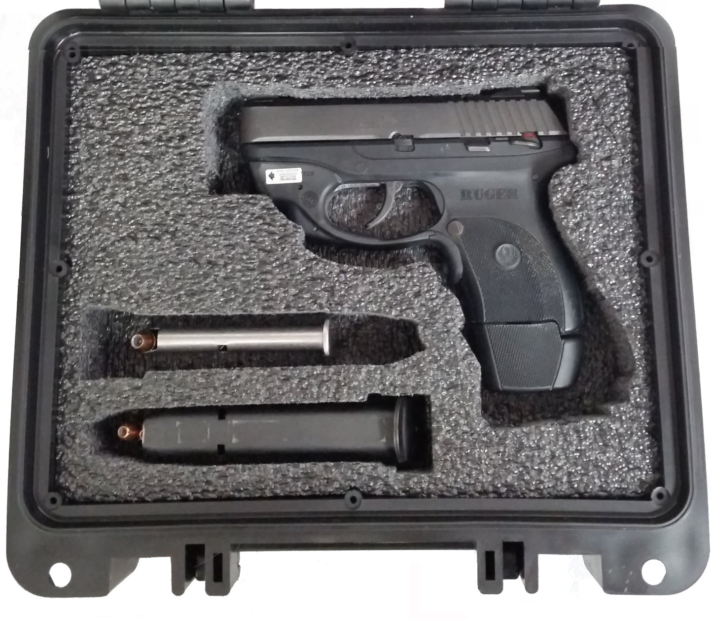 Case Club Waterproof 1 Pistol Case with Pre-Cut Pistol Foam Template