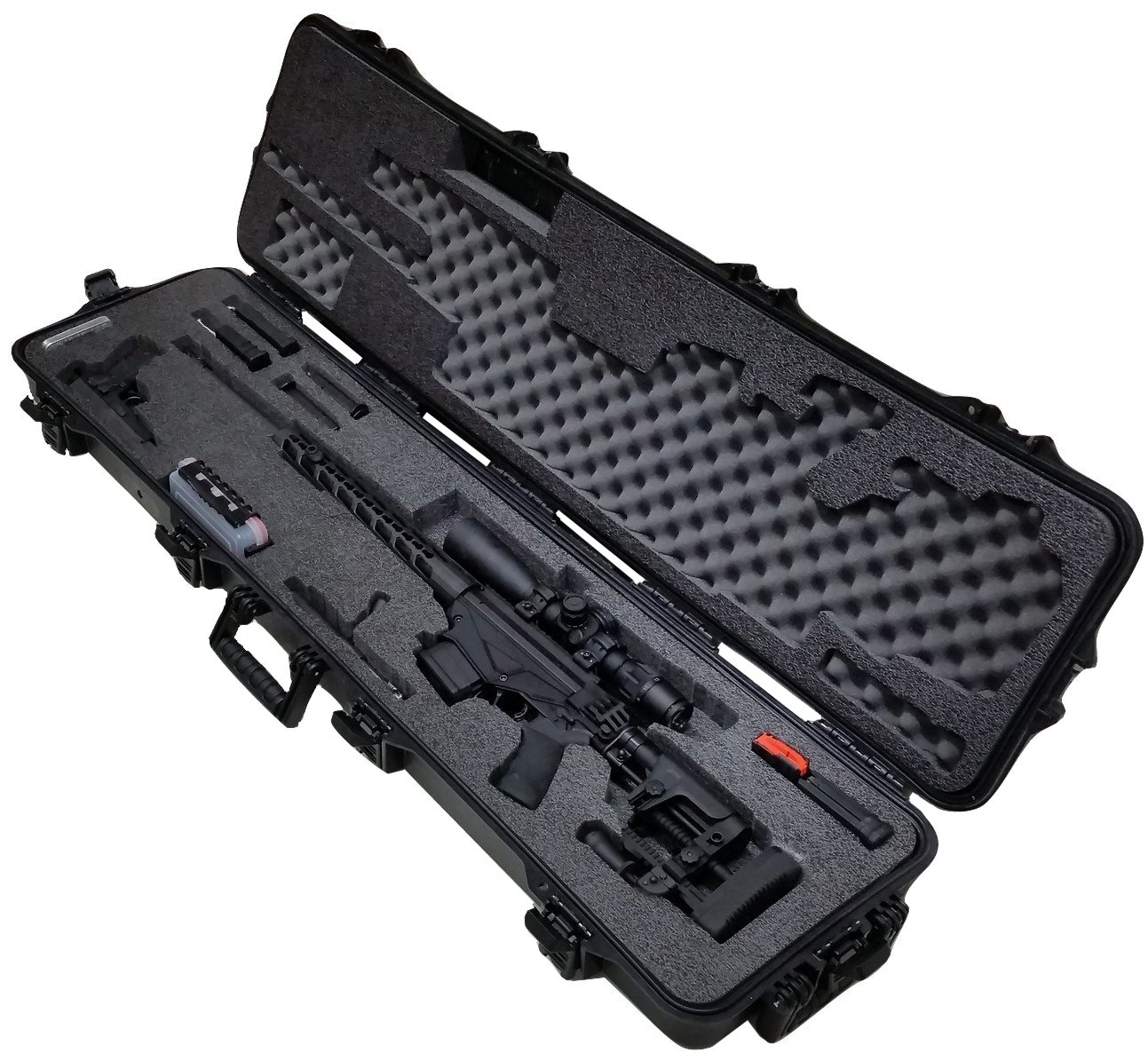 Case Club Waterproof Precision Rifle Case with Silica Gel & Accessory Box