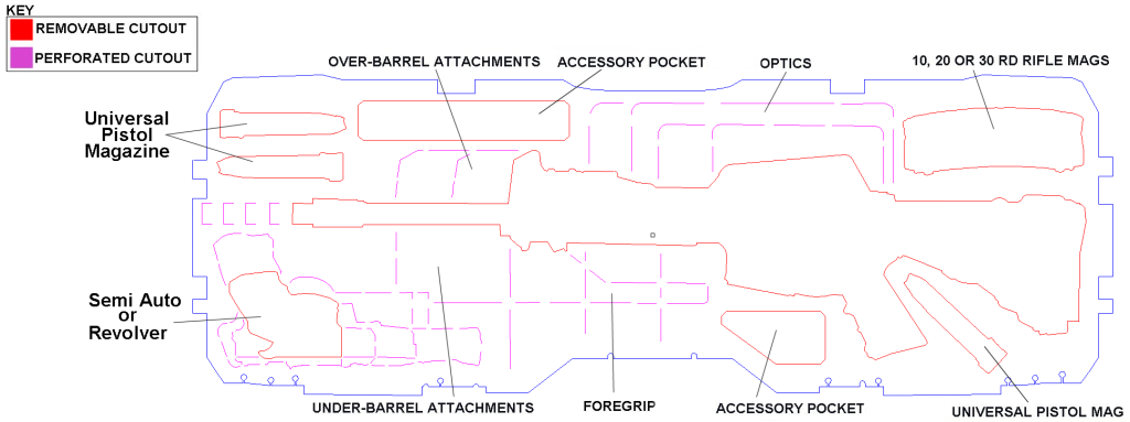 Case Club AR15 Rifle Carry Case for Rifle, Pistol & Magazines