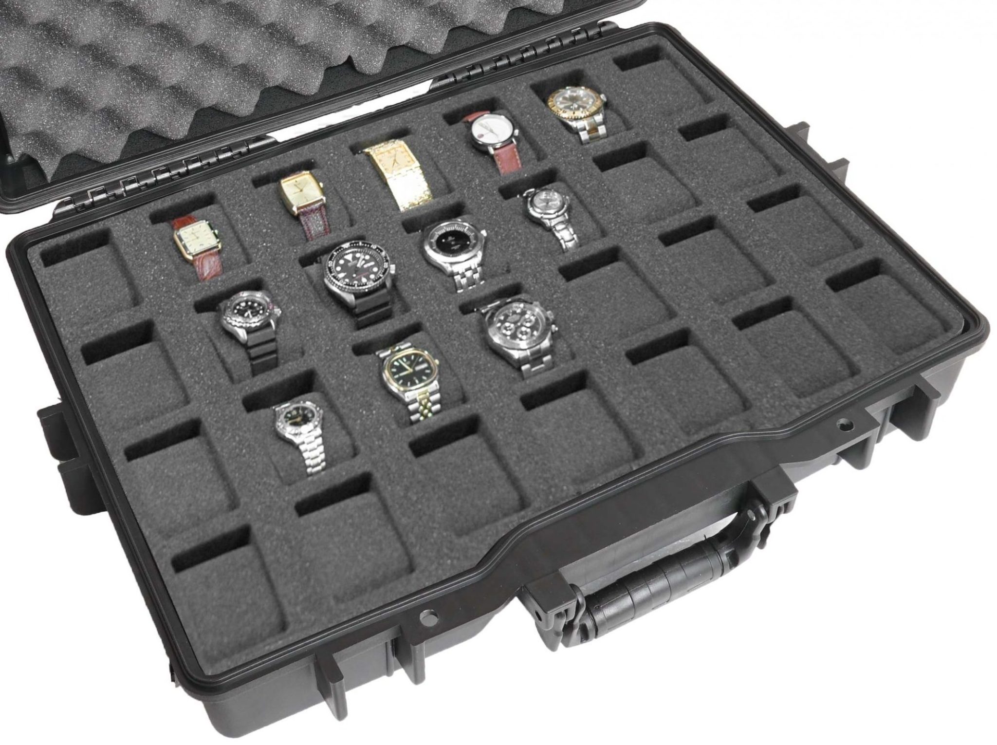 Case Club 18 Watch Waterproof Case - Heavy Duty Airline Approved Case