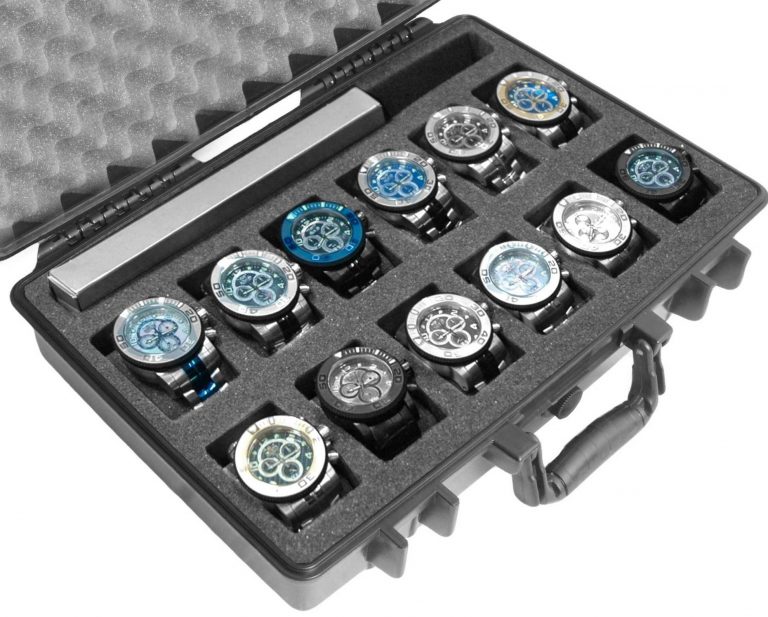 Case Club 18 Watch Waterproof Case - Heavy Duty Airline Approved Case