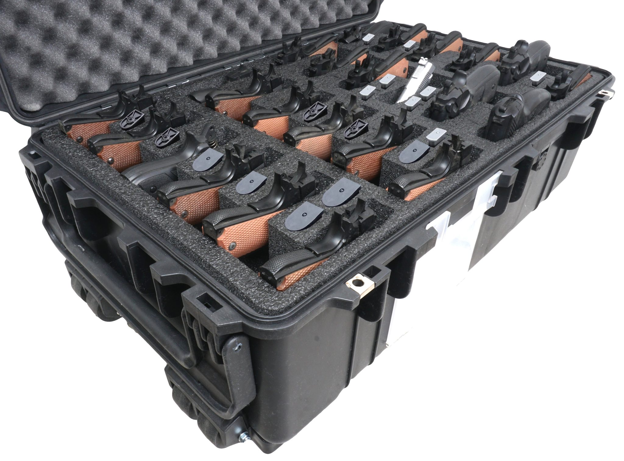 Case Club 24 Pistol Waterproof Case with Silica Gel & Heavy-Duty Foam