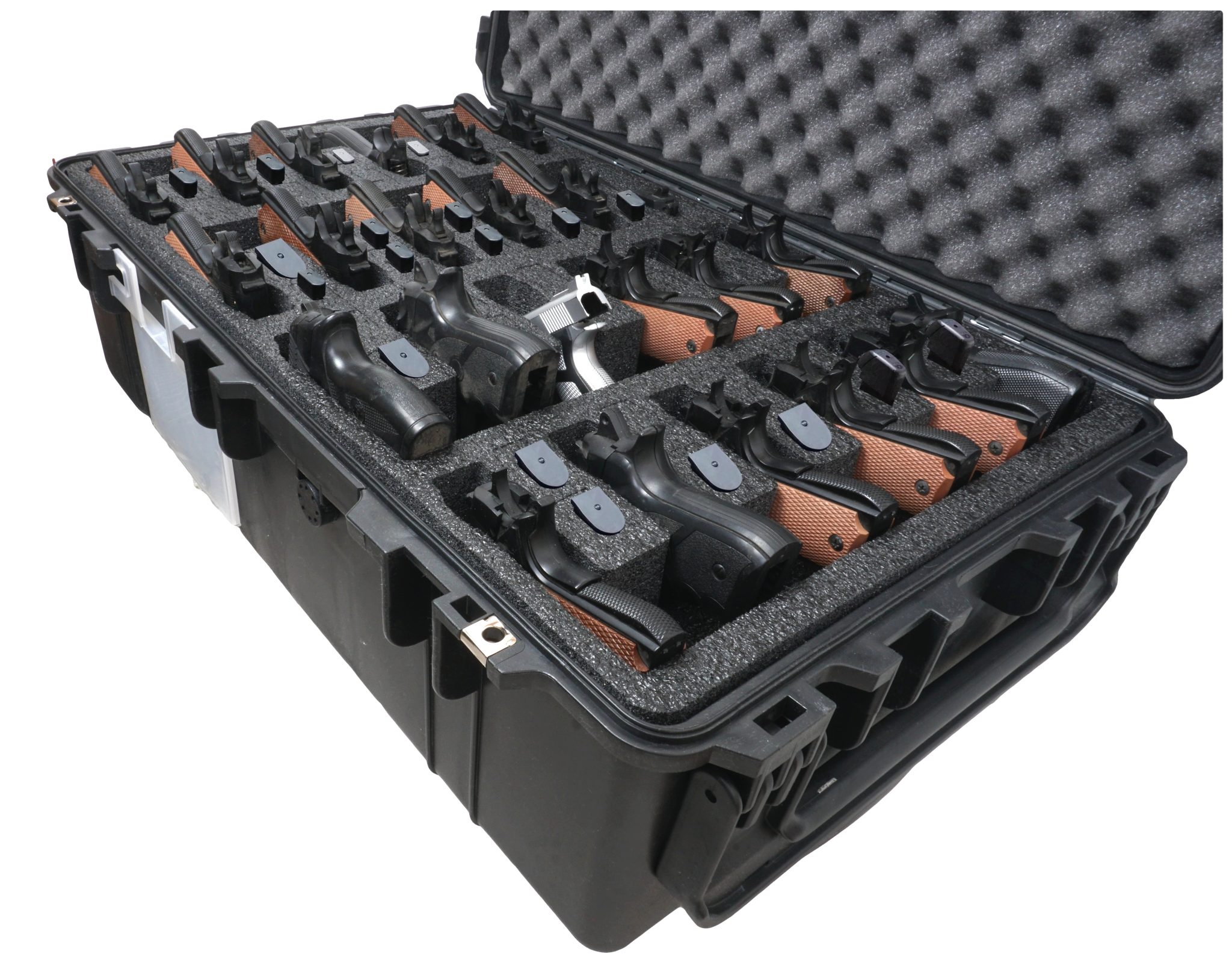 Case Club 24 Pistol Waterproof Case with Silica Gel & Heavy-Duty Foam