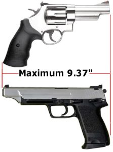 Case Club 24 Pistol Waterproof Case with Silica Gel & Heavy-Duty Foam