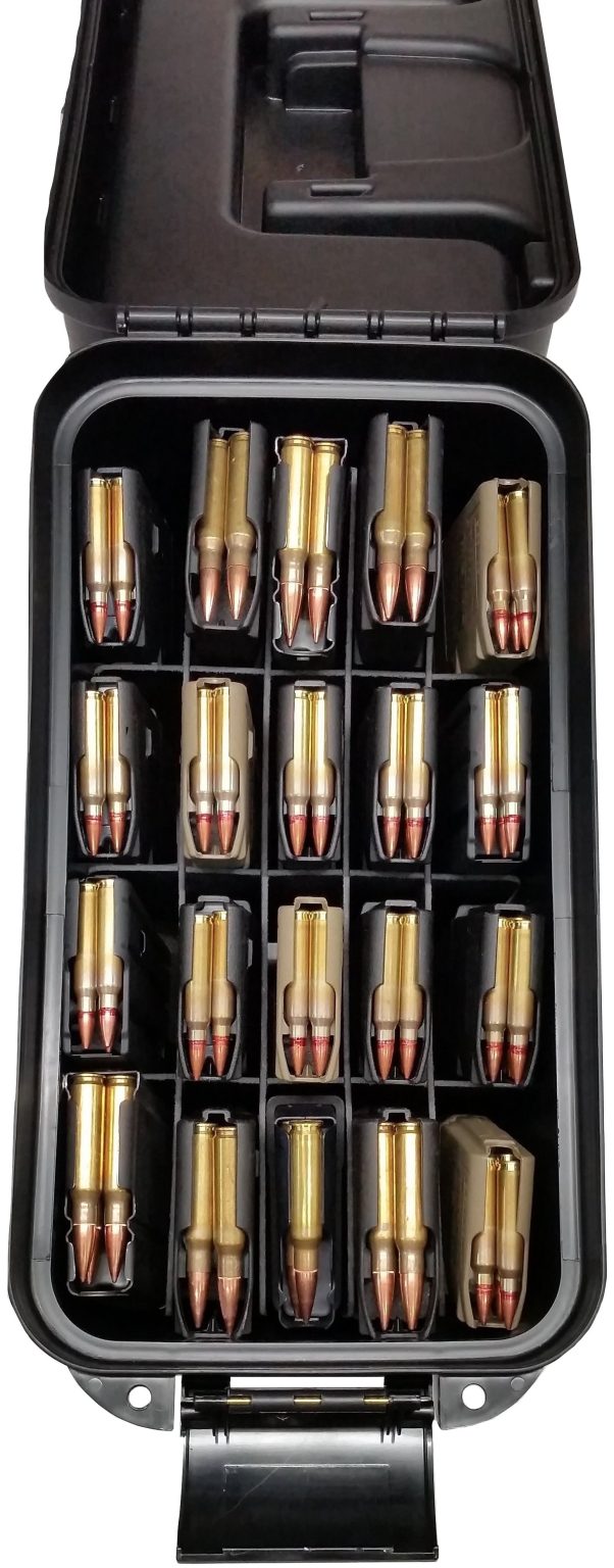 x20 AR15 Magazine (.223/5.56) Water-Resistant Box with Accessory ...