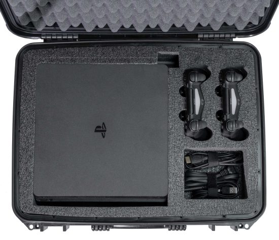 PlayStation 4 / PS4 Slim Heavy Duty Travel Case - Case Club