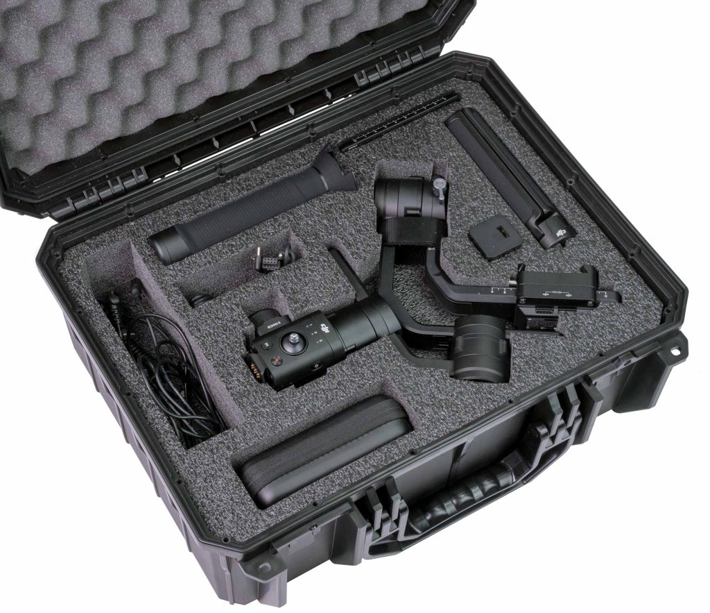 Case Club Waterproof DJI RONIN-S Case with Heavy-Duty Foam