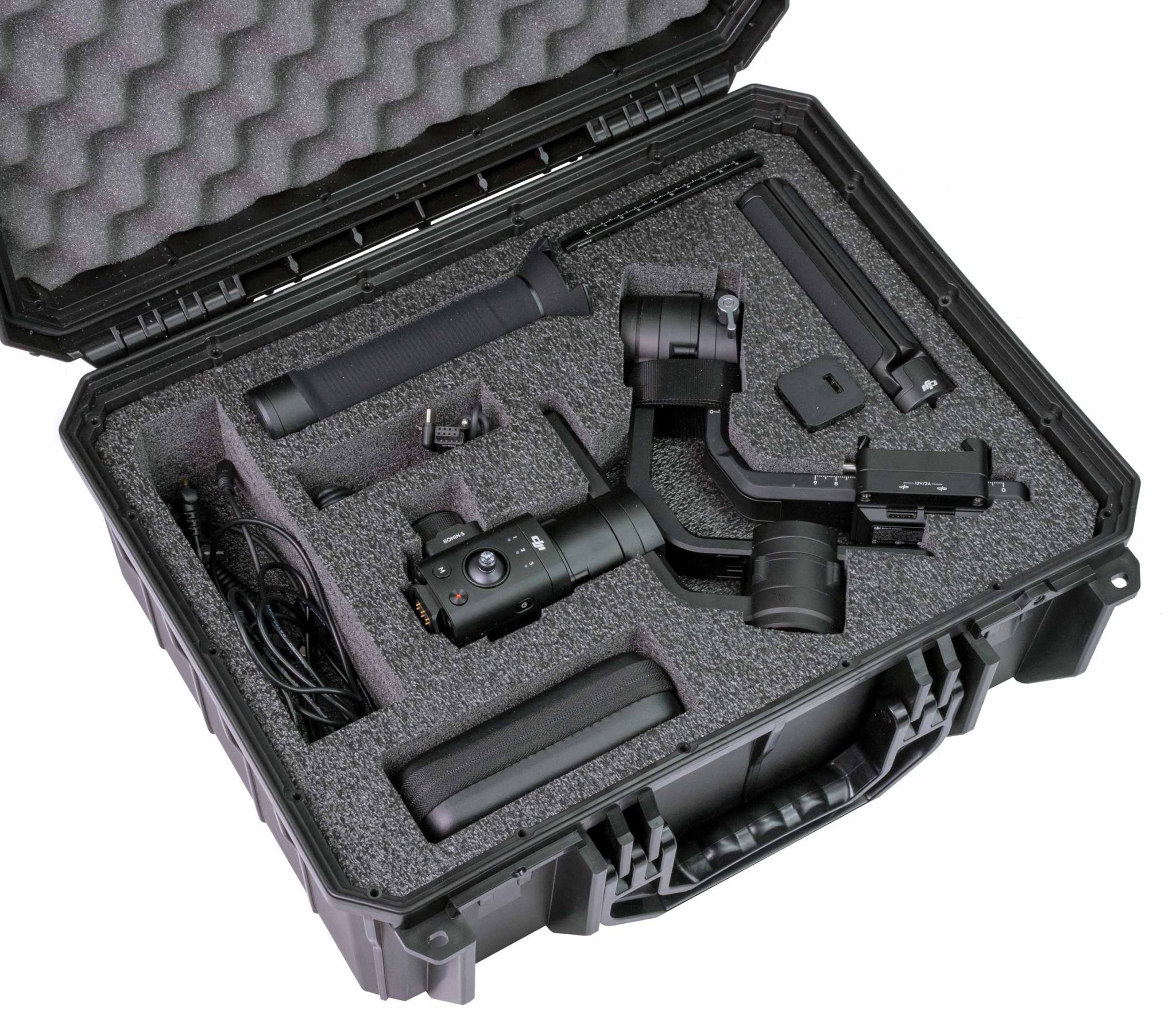 Case Club Waterproof DJI RONIN-S Case with Heavy-Duty Foam