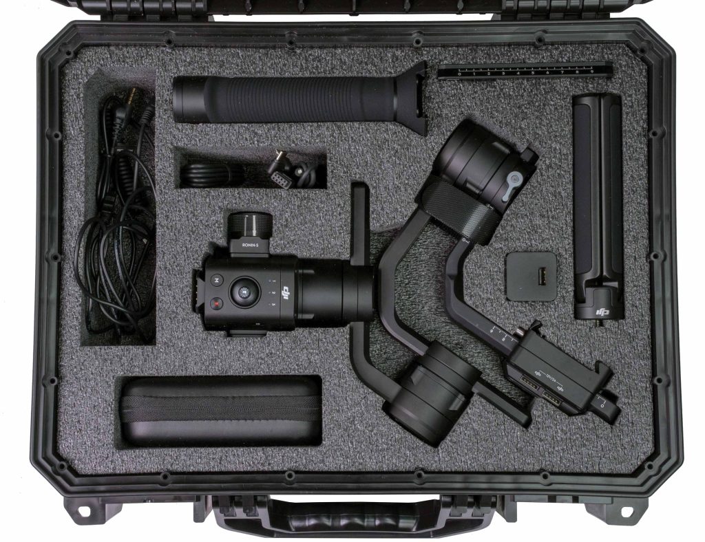 Case Club Waterproof DJI RONIN-S Case with Heavy-Duty Foam