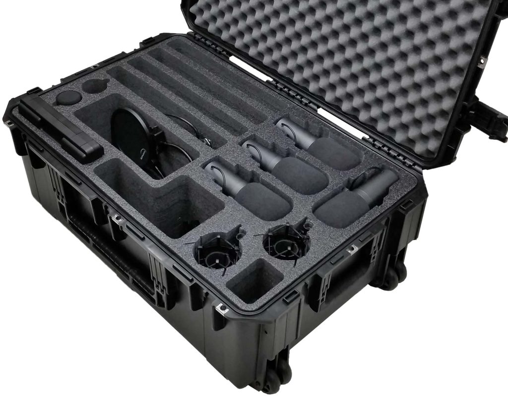 4-Person Podcast Travel Case - Case Club