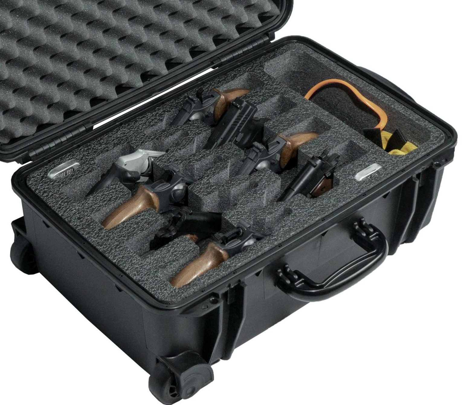 Case Club 8 Revolver Waterproof Case with Accessory Pocket & Silica Gel