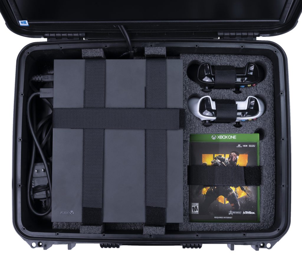 Xbox One X/S Portable Gaming Station with Built-in Monitor