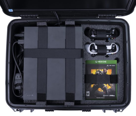 Xbox One X/S Portable Gaming Station with Built-in Monitor