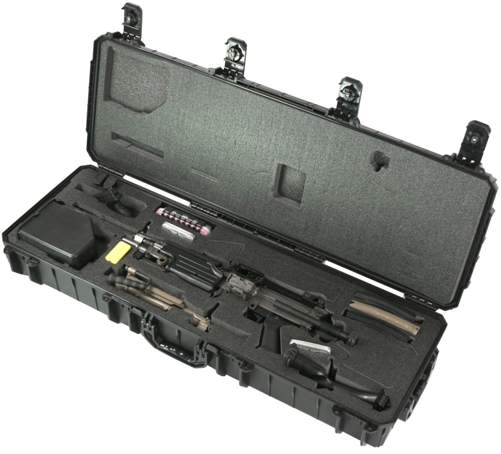 Case Club Waterproof FN M249S Rifle Case w/Silica Gel & Accessory Box