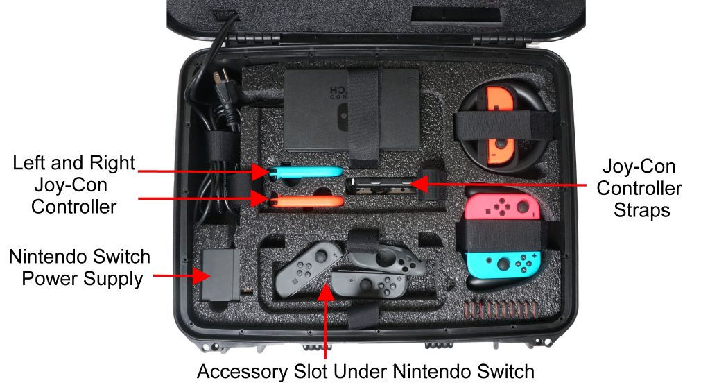 Nintendo Switch Portable Gaming Station with Built-in Monitor - Case Club