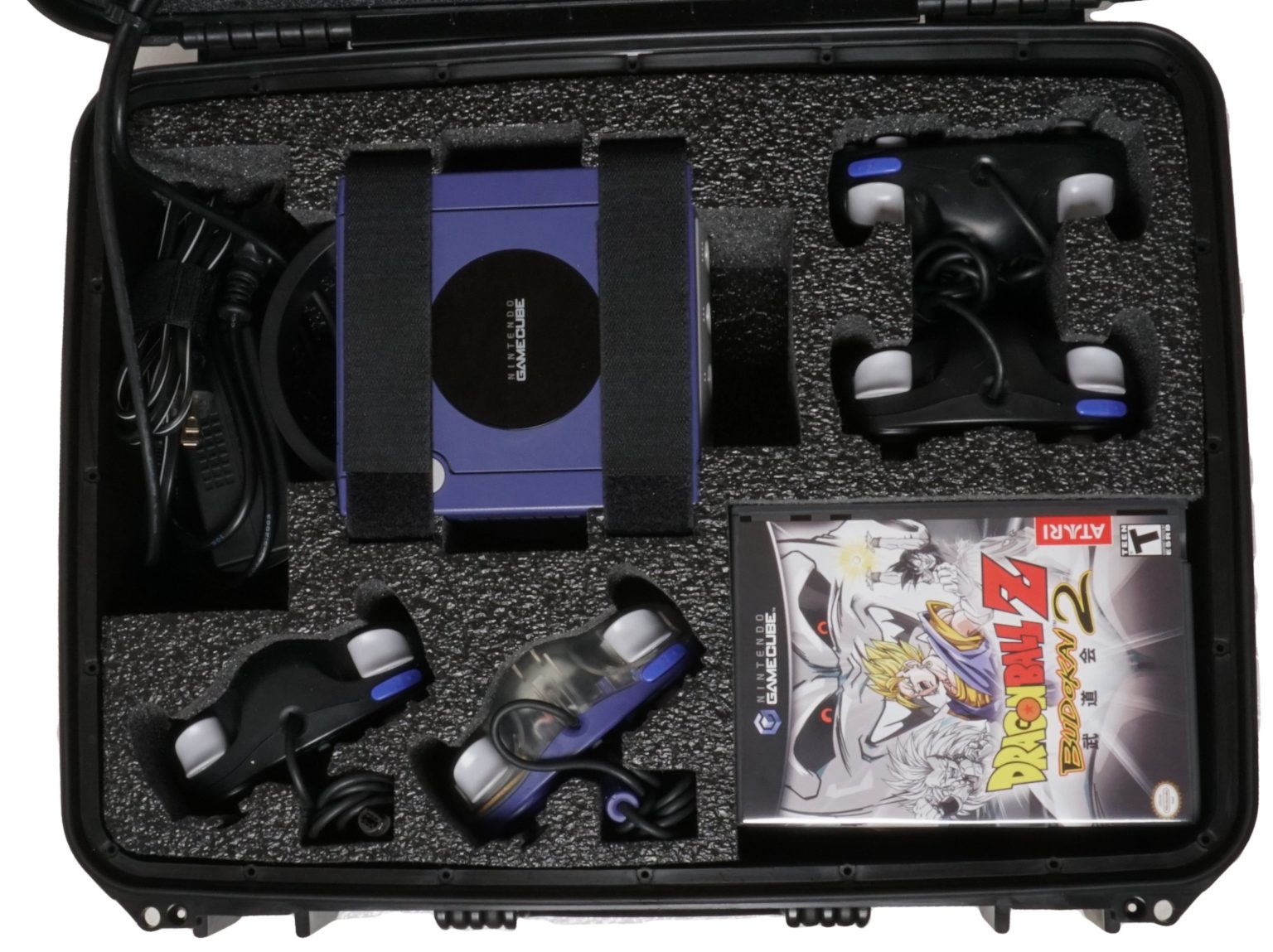 Case Club Waterproof GameCube Portable Gaming Case w/ Built in Monitor