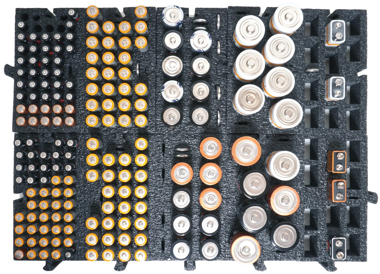 Battery Organizer Drawer Foam - Case Club