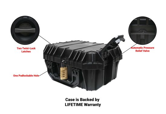 Case Club Desert Eagle Compact Waterproof Hard Case