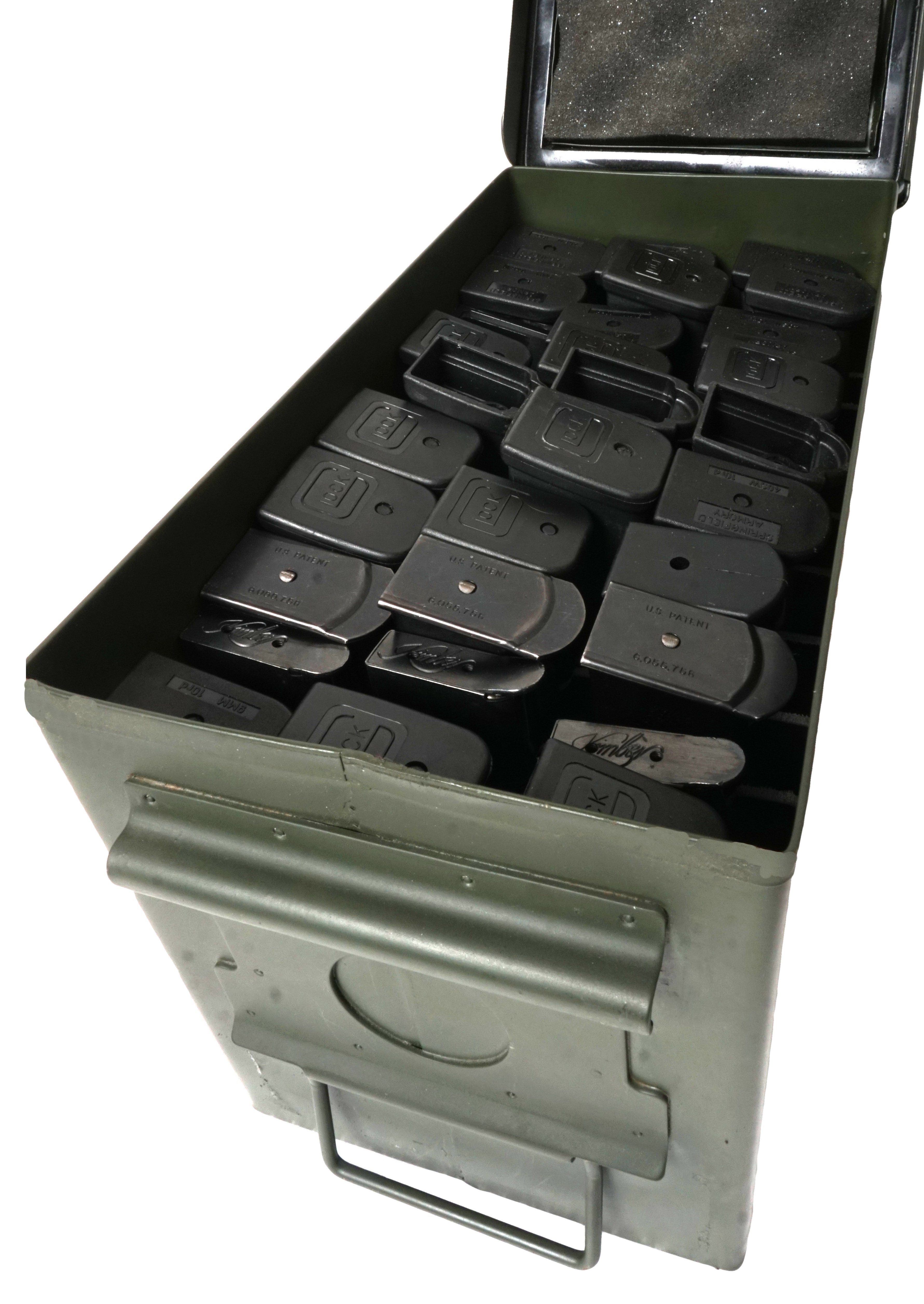 30 Pistol Magazine 50 Cal Ammo Can Plastic - Case Club Cases