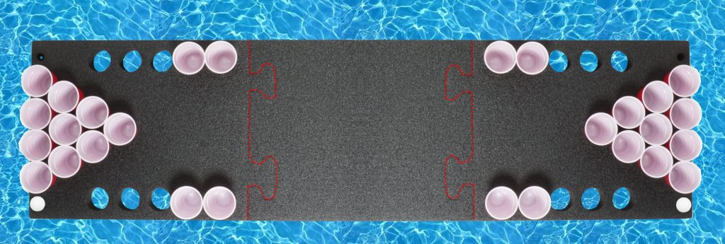 Floating Beer Pong Table - Case Club
