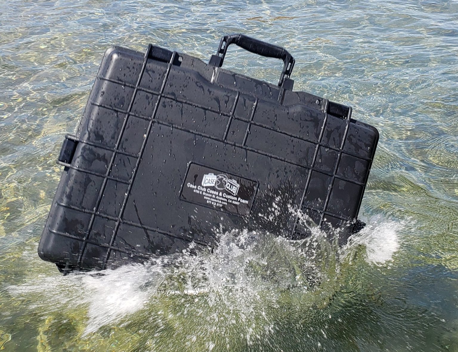 Case Club Uzi Waterproof Heavy Duty Travel Case with Silica Gel