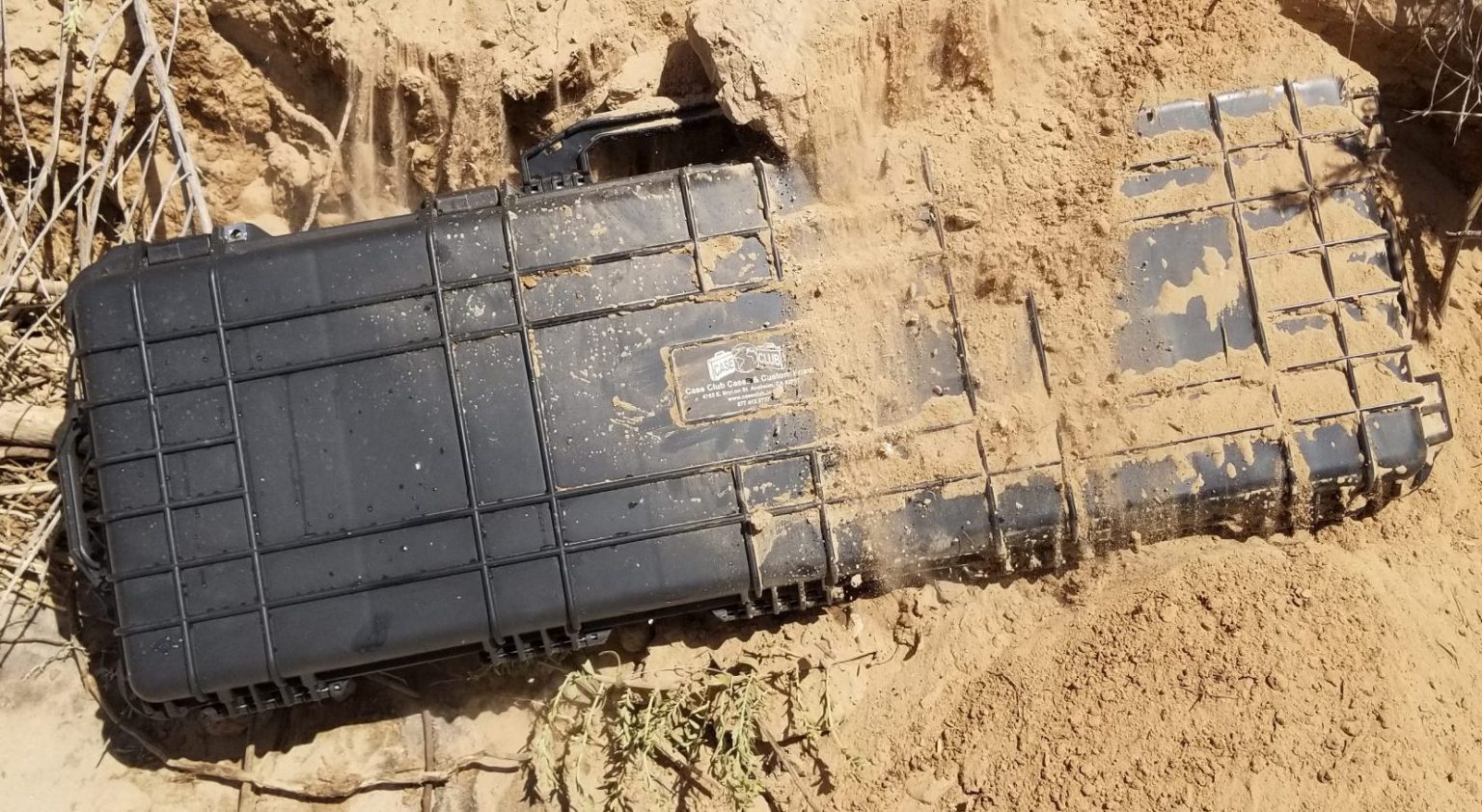 Case Club Waterproof AK-47 Rifle Case with Silica Gel & Accessory Box