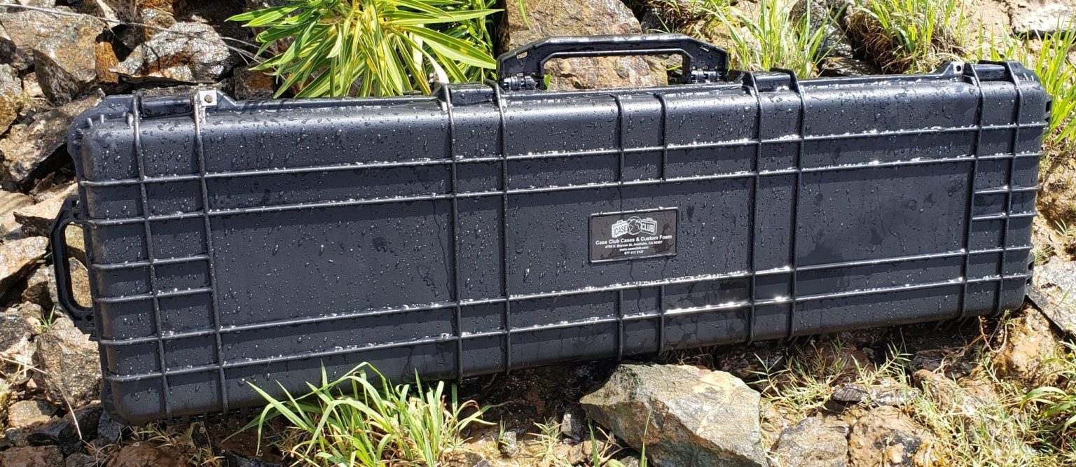 Case Club Waterproof 3 Gun Competition Case for Rifle, Shotgun & Pistol