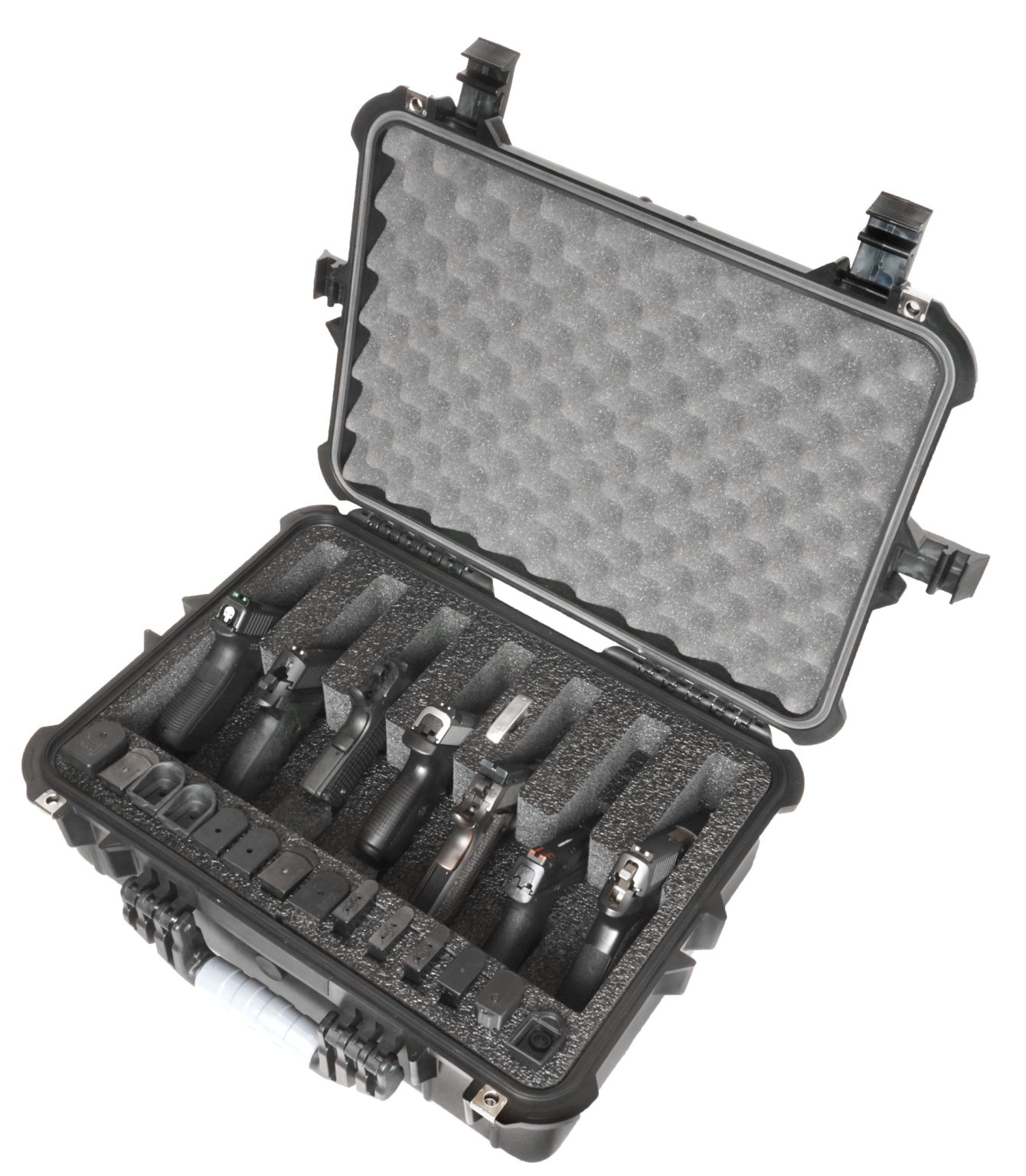 Case Club 7 Pistol Waterproof Case with Silica Gel & Heavy-Duty Foam