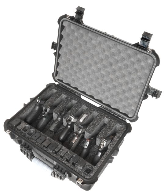 Case Club 7 Pistol Waterproof Case with Silica Gel & Heavy-Duty Foam