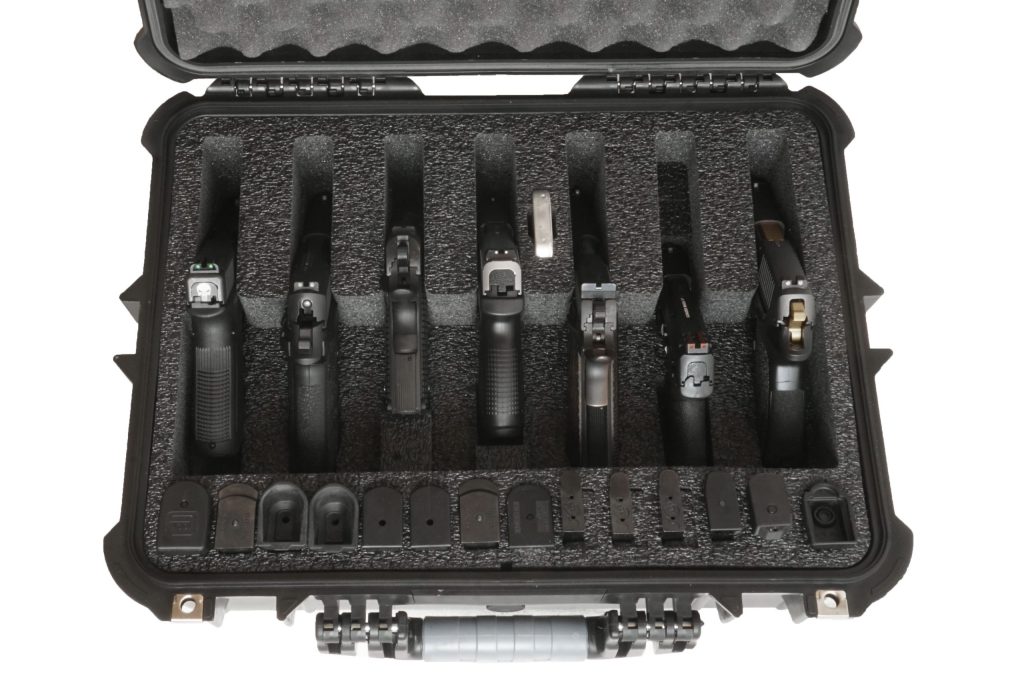 Case Club 7 Pistol Waterproof Case with Silica Gel & Heavy-Duty Foam