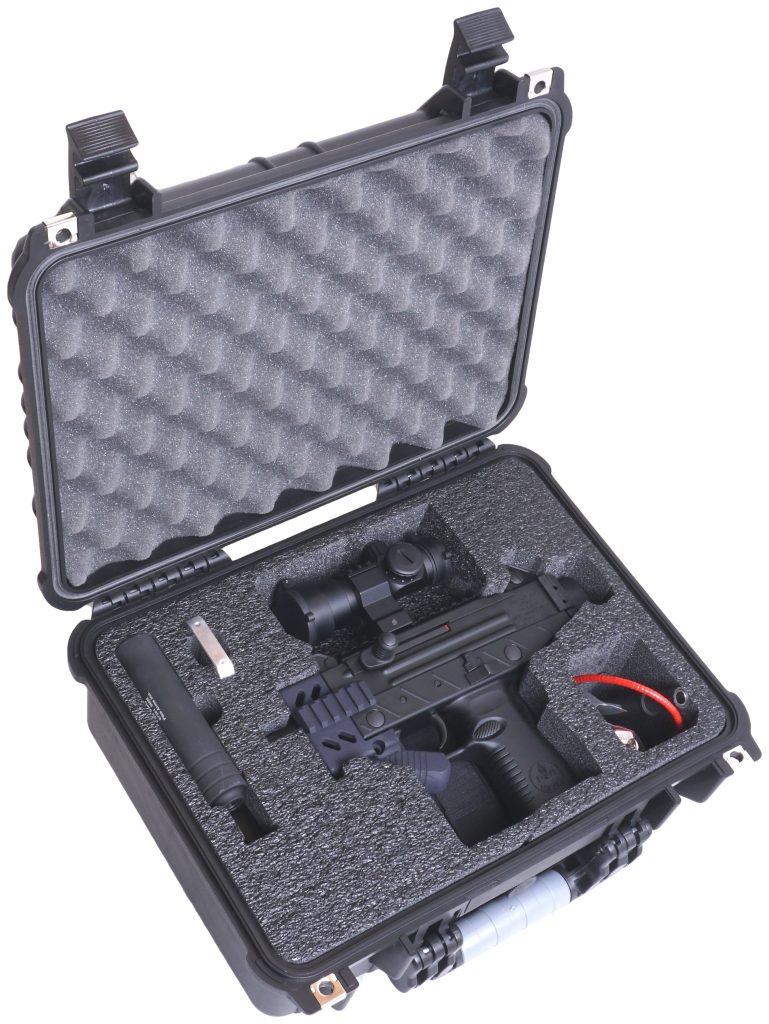 Case Club MAC-10 Waterproof Heavy Duty Carrying Case - Pre-Cut Foam
