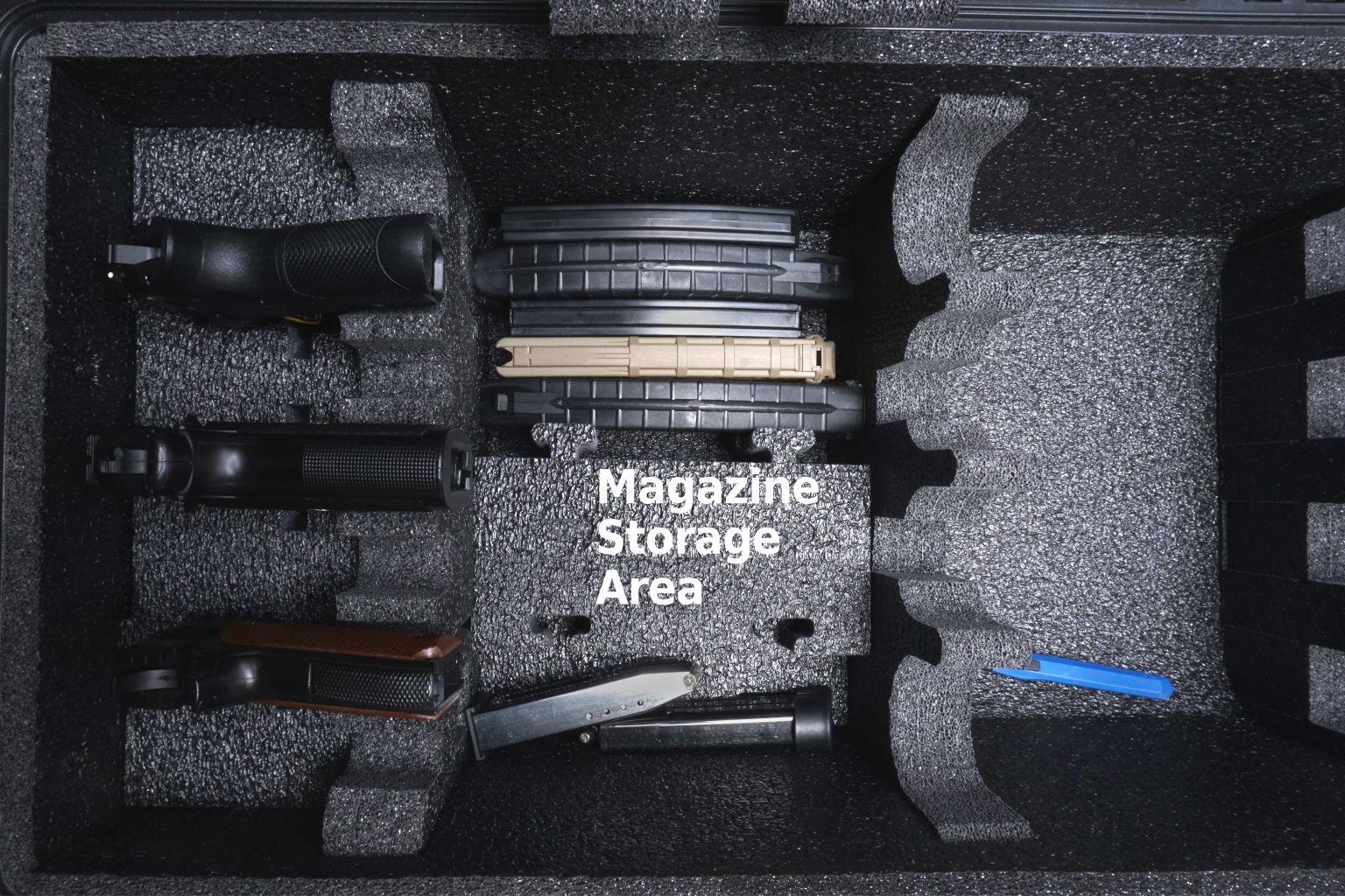 Case Club Multiple 4 Rifle/Shotgun & 3 Pistol Waterproof Shipping Case