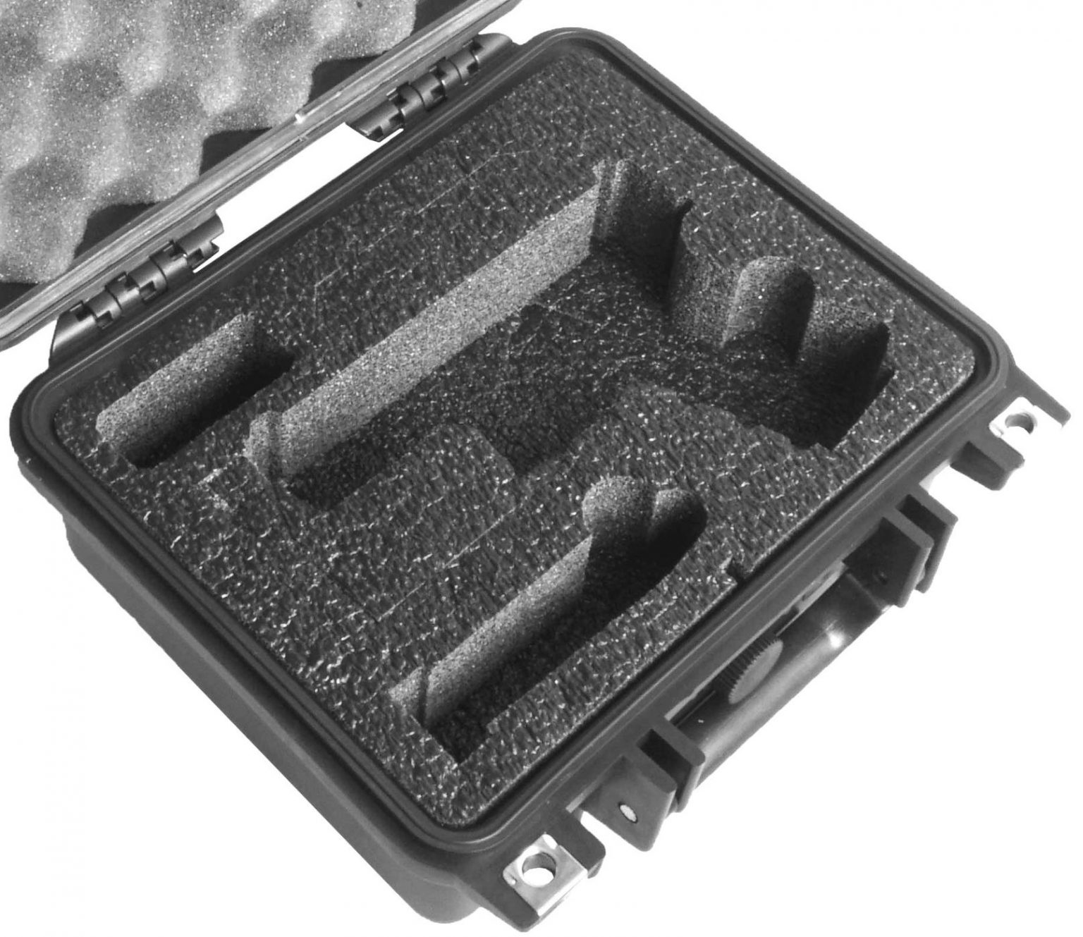 Case Club Glock 26 Waterproof Pistol Case with Pre-Cut Foam | G26
